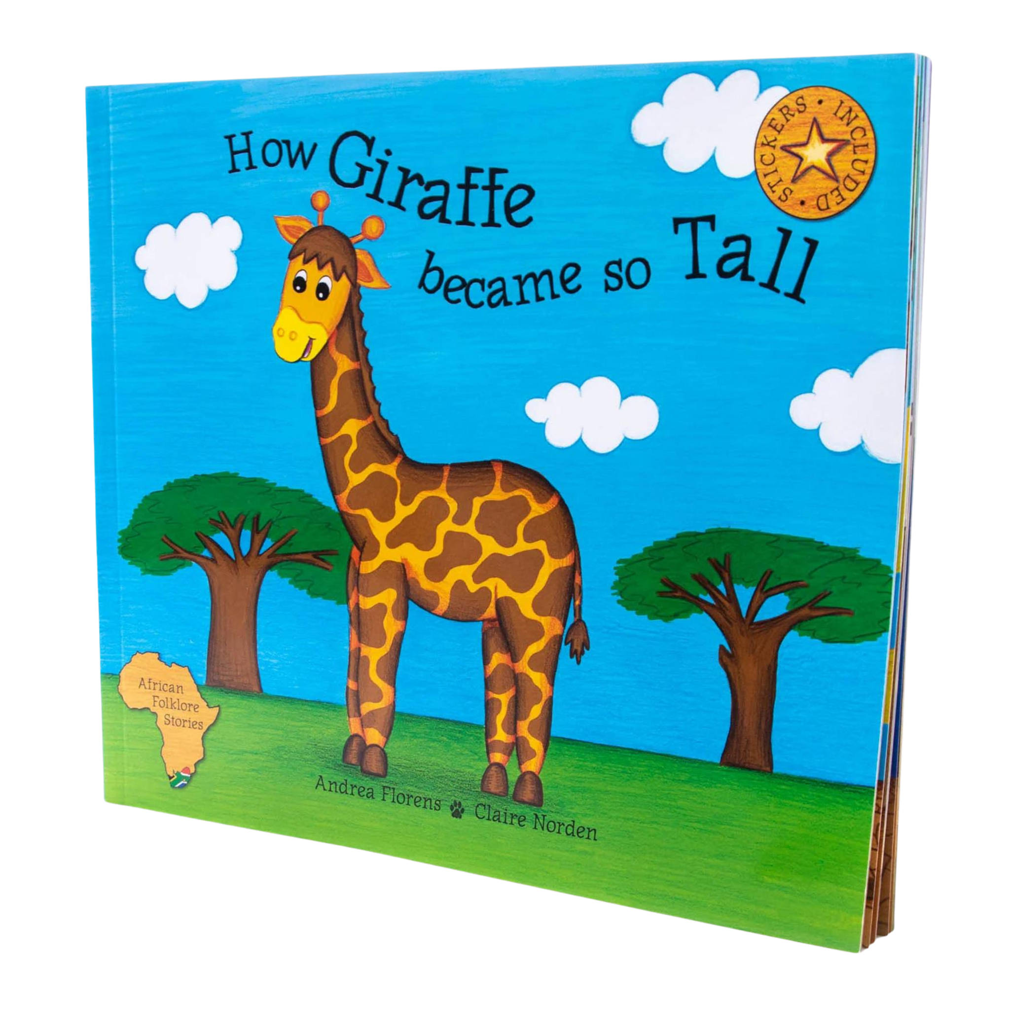 How The Giraffe Became So Tall Children's Story Book
