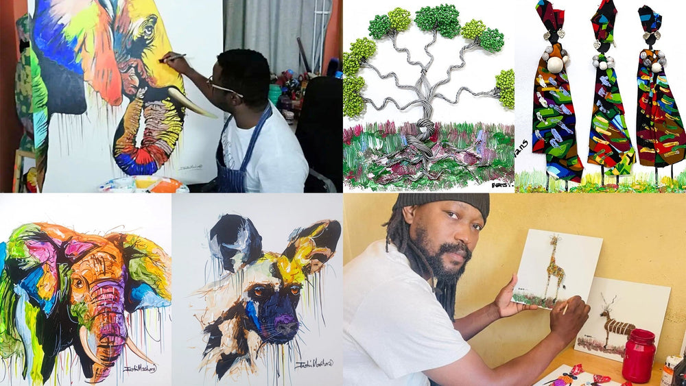 Introducing Justin Mashora & Evans Mundawarara – The Artists Behind th