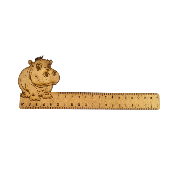 Laser Cut Animal Ruler