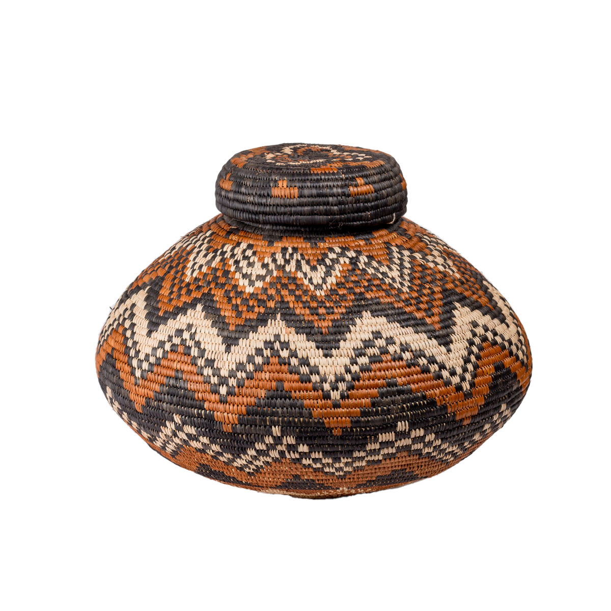 Zulu Hand-Woven Reed Basket - The Tough Boy