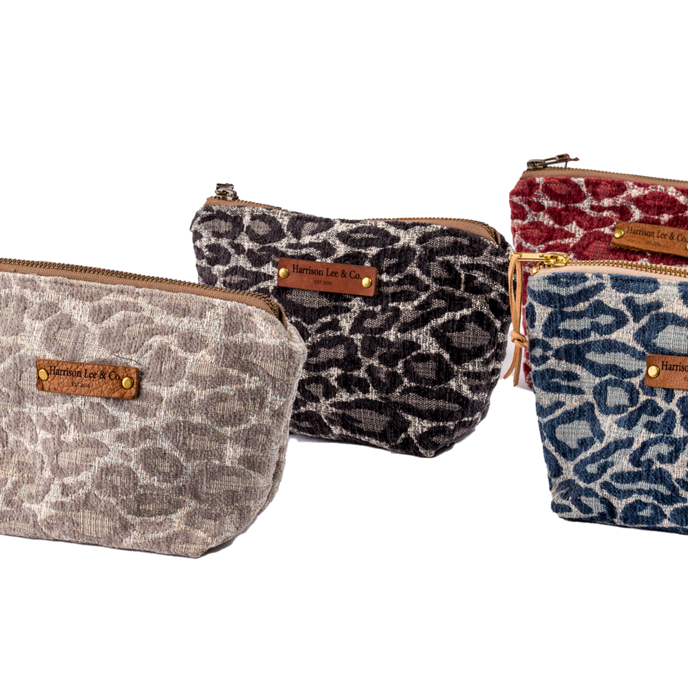 Handmade Flat Bottom Fabric Pouches